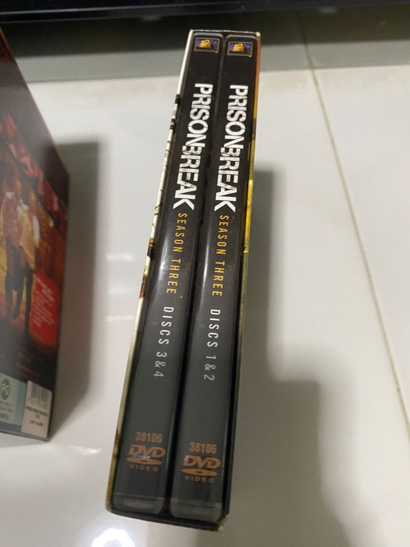 Fringe and Prison Break DVDs collection, Hobbies & Toys, Music & Media ...