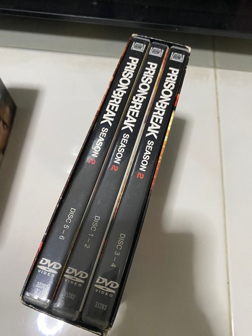 Fringe and Prison Break DVDs collection, Hobbies & Toys, Music & Media ...