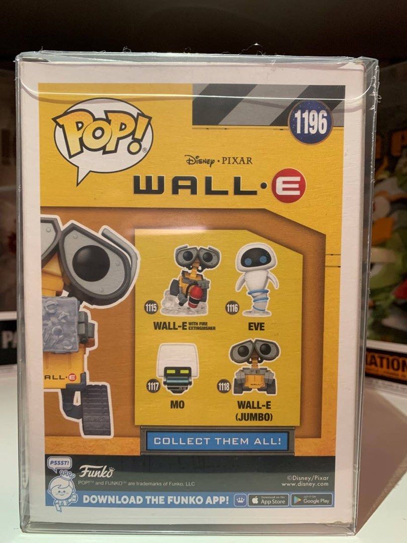 Funko Pop!: Wall E - Wall E (2022 Wondrous Convention Limited Edition ...