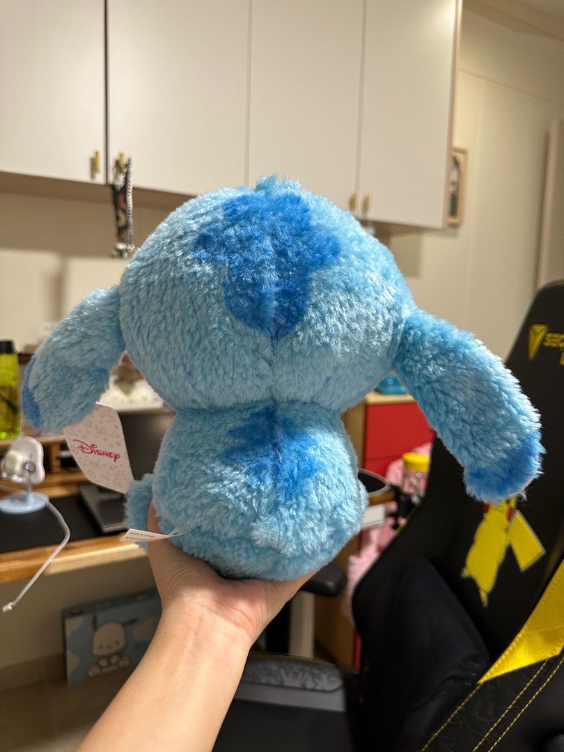 Furry Stitch Disney plushie plush soft toy lilo and stitch, Hobbies ...
