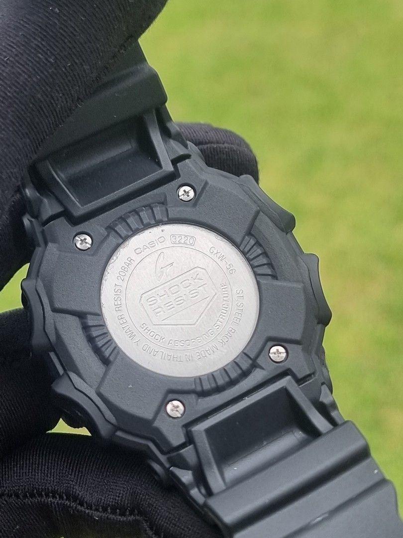 G SHOCK CASIO G-Shock King 'Black' GXW-56-1B FIRST EDITION, Men's ...