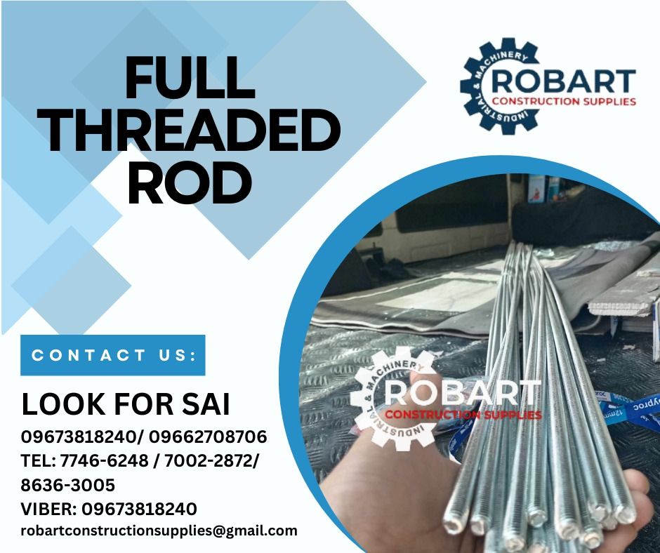 GI Full Threaded Rod, Commercial & Industrial, Construction Tools ...