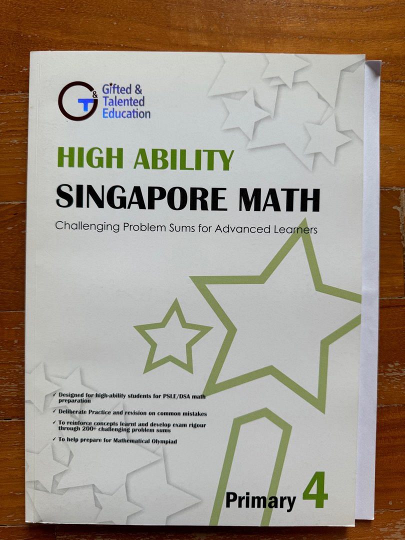 Gifted and Talented Education High Ability Singapore Math, Hobbies ...