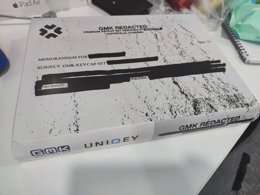 GMK Redacted base set, Computers & Tech, Parts & Accessories, Computer ...