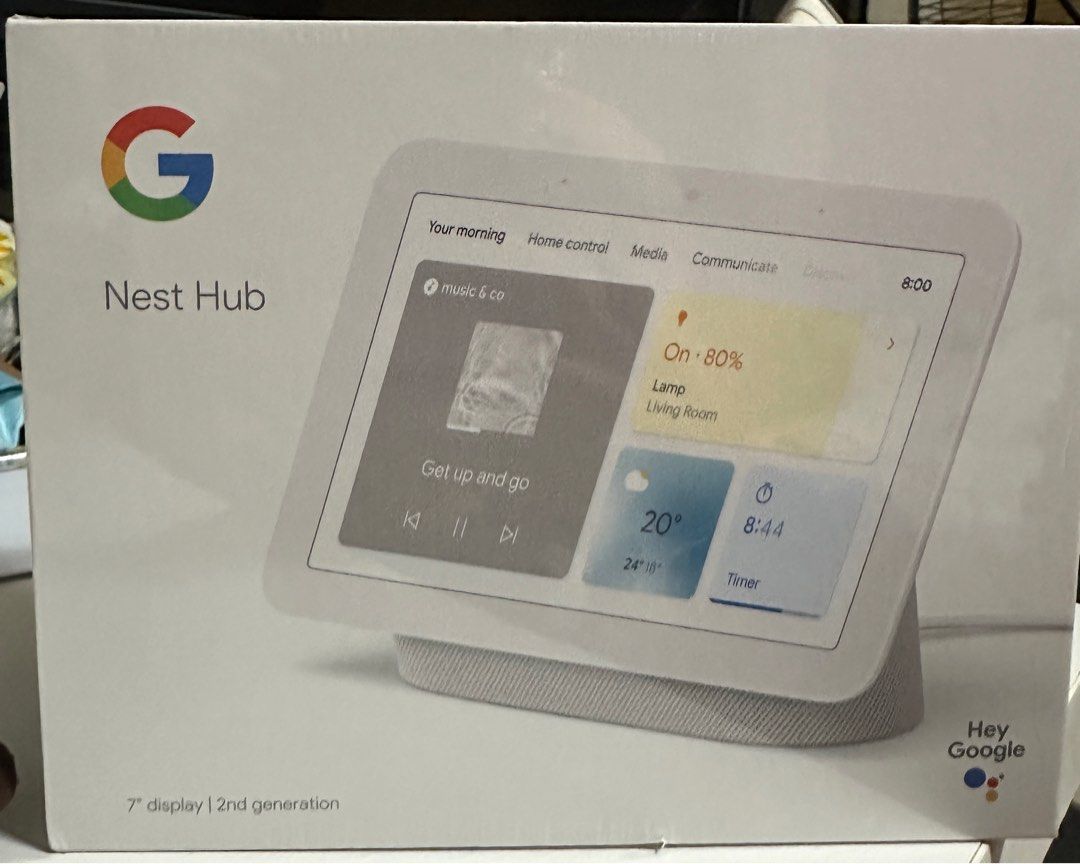 Google Nest Hub 2nd Gen, TV & Home Appliances, TV & Entertainment ...