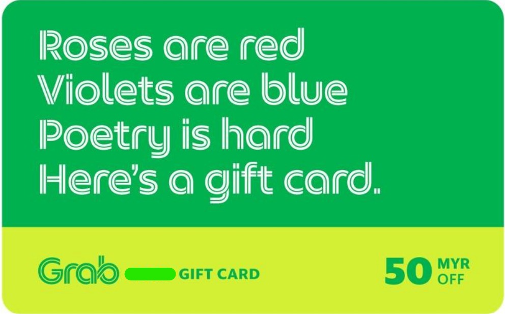 Grab Gifts Voucher - RM50 (able to split voucher value), Tickets ...