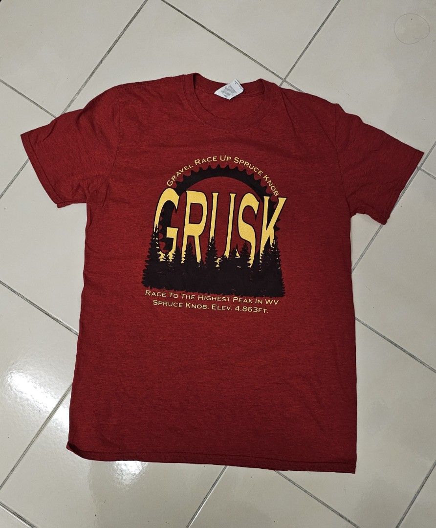 Gravel GRUSK Event Tshirt, Men's Fashion, Activewear on Carousell