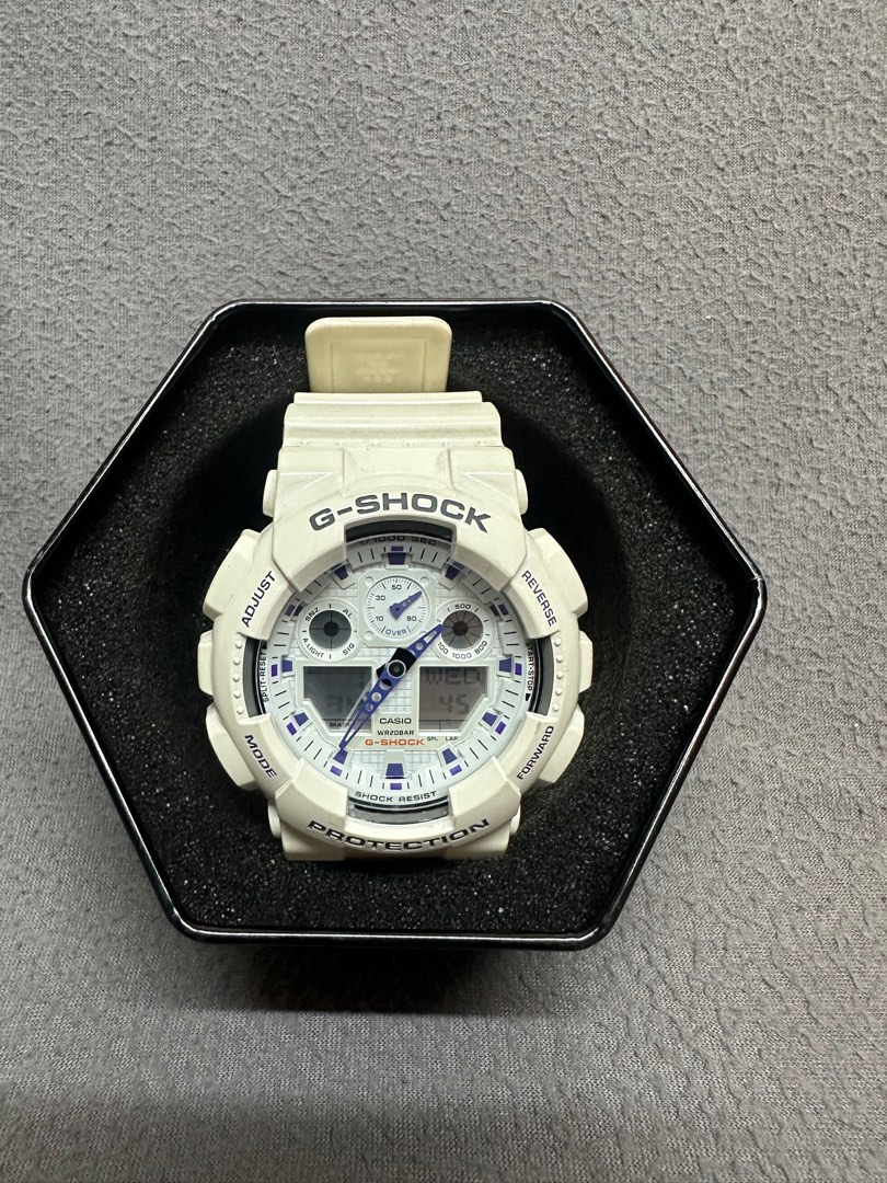 G-SHOCK WHITE ORIGINAL FOR SALE, Men's Fashion, Watches & Accessories ...