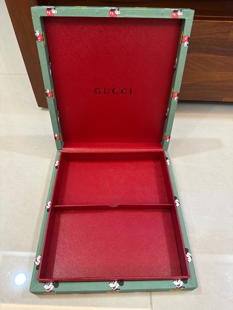 Gucci red packet box, Women's Fashion, Jewelry & Organisers, Accessory ...