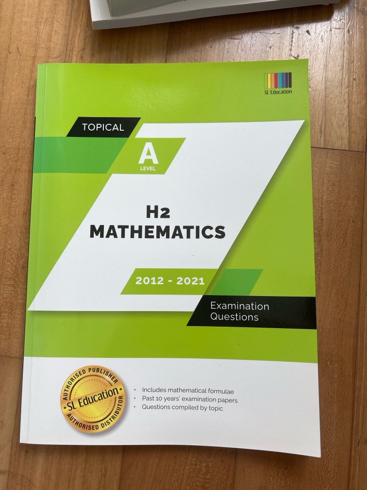H2 Math Topical TYS, Hobbies & Toys, Books & Magazines, Assessment ...