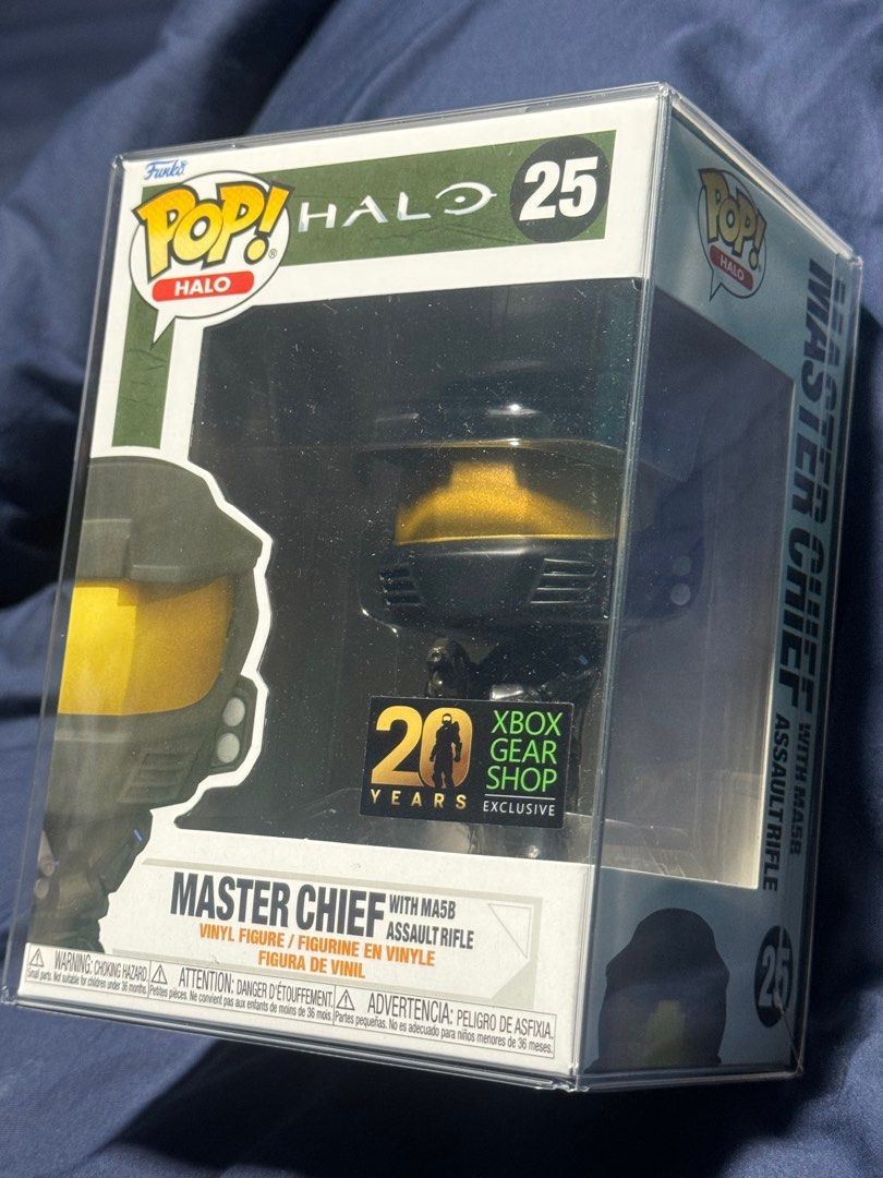 Halo Master Chief Funko POP! - 20th Anniversary XGS Exclusive Edition ...