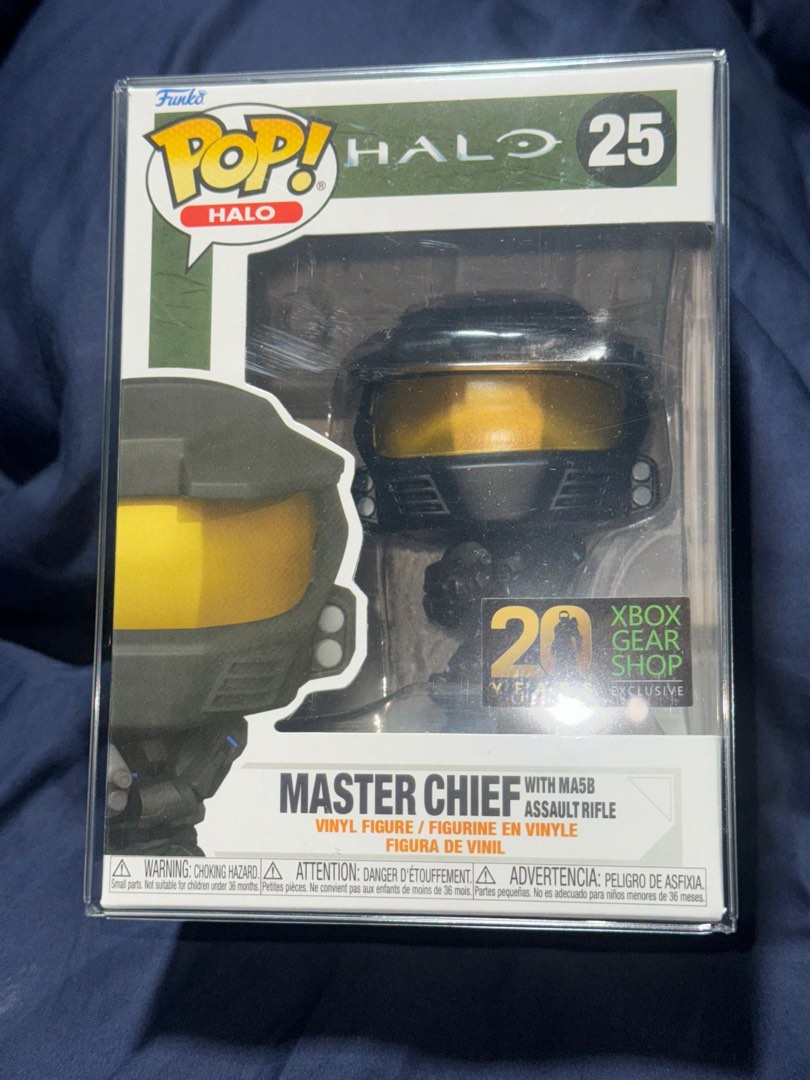 Halo Master Chief Funko POP! - 20th Anniversary XGS Exclusive Edition ...