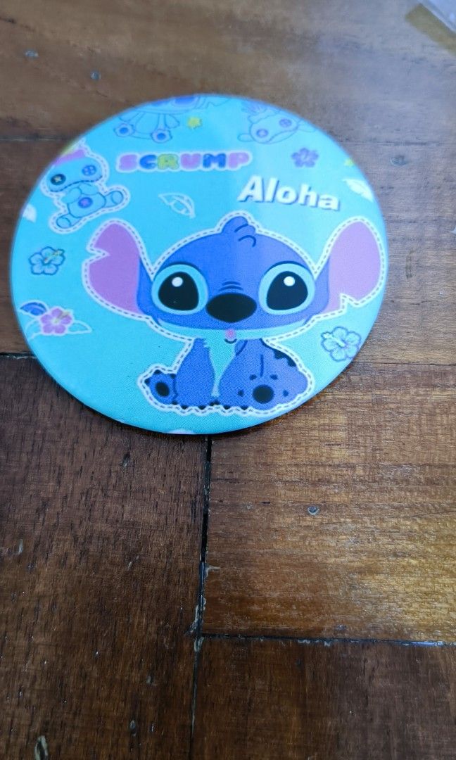 Stitch Handheld mirror, Furniture & Home Living, Home Decor, Mirrors on ...