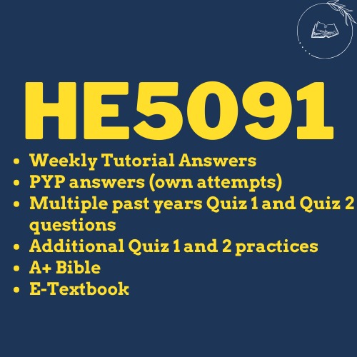 HE5091 Principles of Economics (Grade: A+), Hobbies & Toys, Books ...