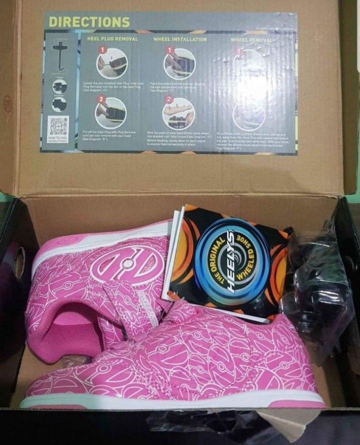 HEELYS The Original Wheeled Shoe, Babies & Kids, Babies & Kids Fashion ...