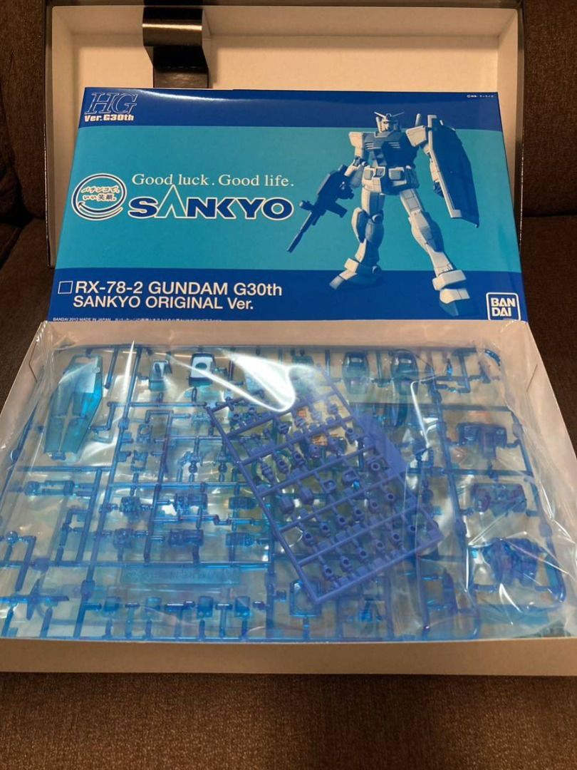HG 1/144 RX-78-2 Gundam G30th Sankyo Original Ver. (with golf balls & outer packaging), Hobbies ...