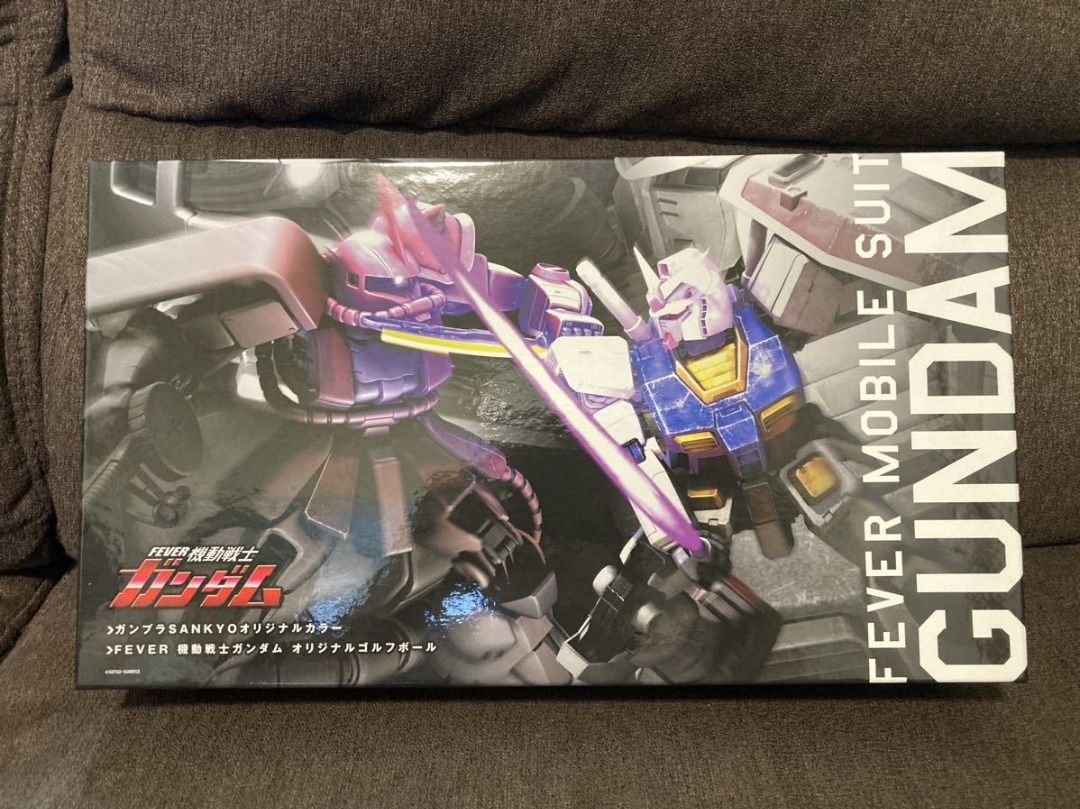 HG 1/144 RX-78-2 Gundam G30th Sankyo Original Ver. (with golf balls & outer packaging), Hobbies ...