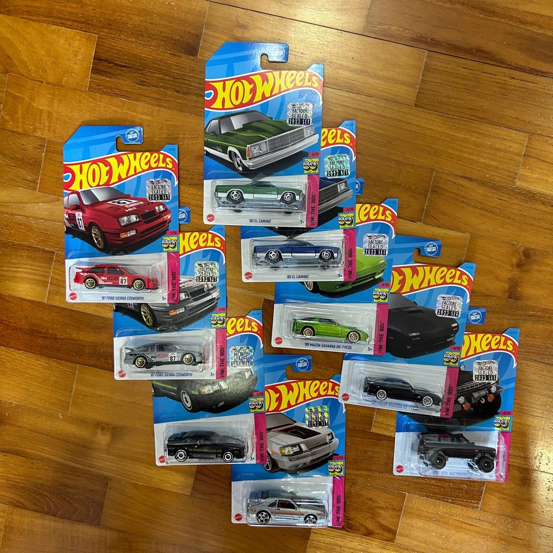 Hot Wheels FS 2023 Retro Racers & The 80s & Dream Garage & Factory ...
