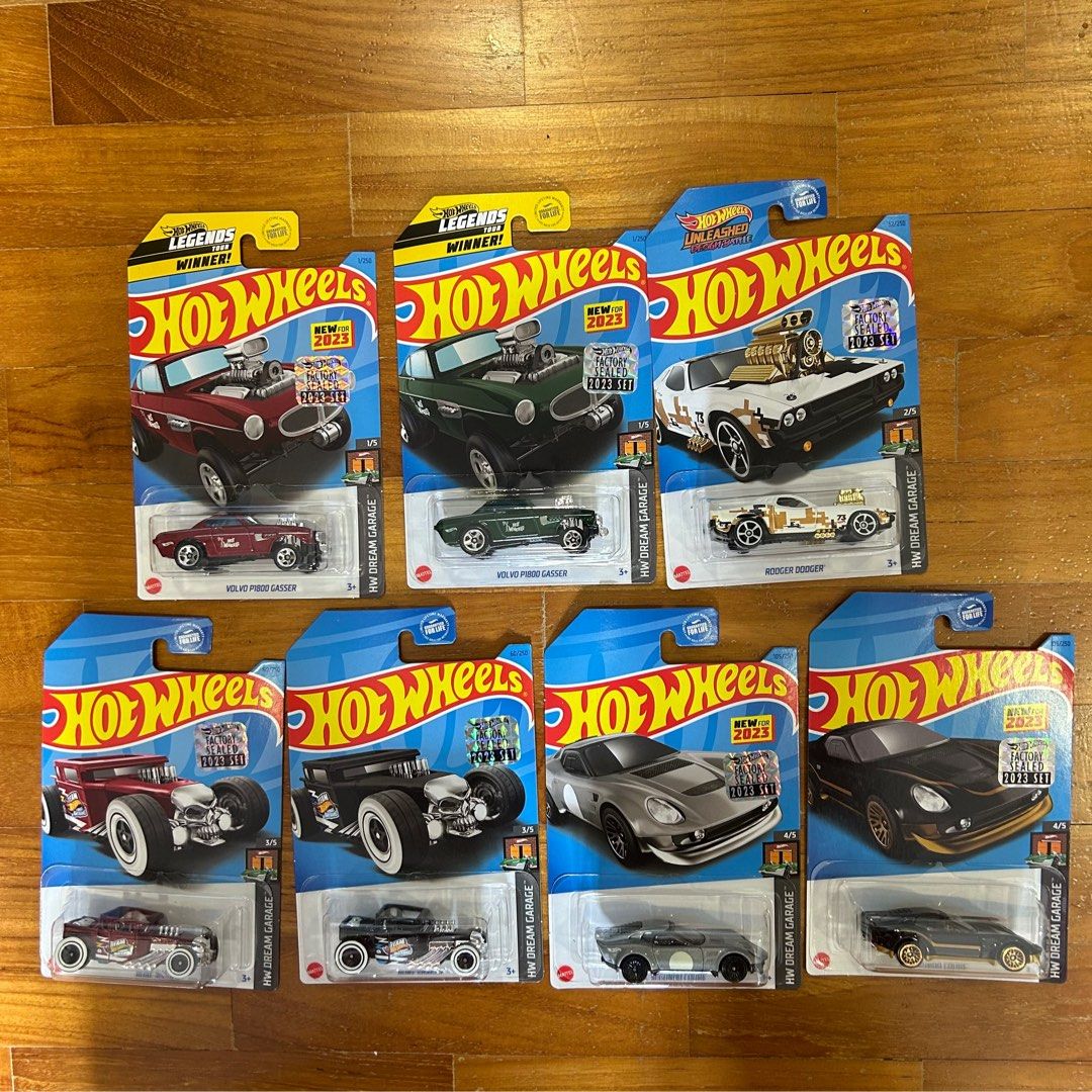 Hot Wheels FS 2023 Retro Racers & The 80s & Dream Garage & Factory ...