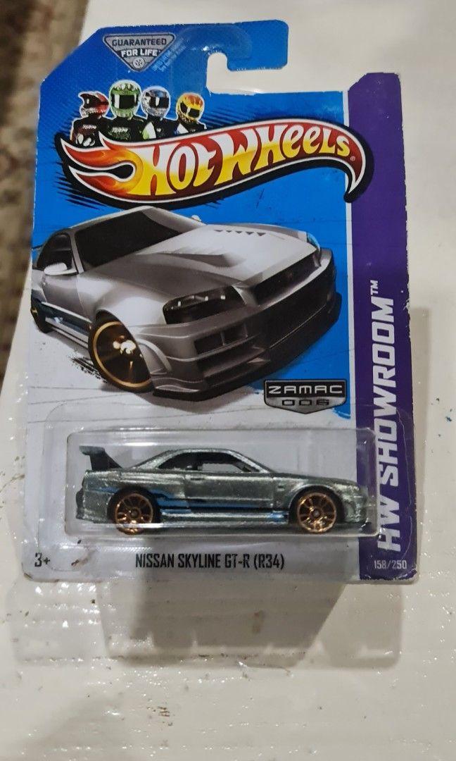 Hot Wheels Hotwheels Skyline R34 Zamac, Hobbies & Toys, Toys & Games on ...