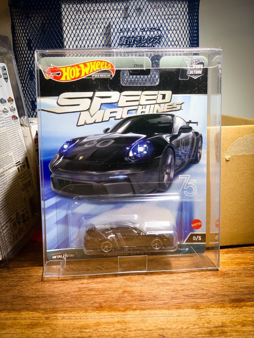Hot Wheels Speed Machines Porsche 911 GT3 Black Chase, Hobbies & Toys ...