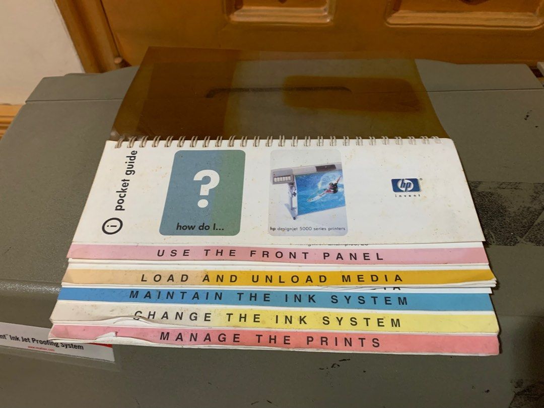 HP DesignJet 5000 Series Printer C6090Z, Computers & Tech, Printers ...