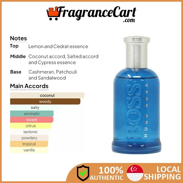 Hugo Boss Bottled Pacific Limited Edition EDT for Men (100ml) [Brand ...