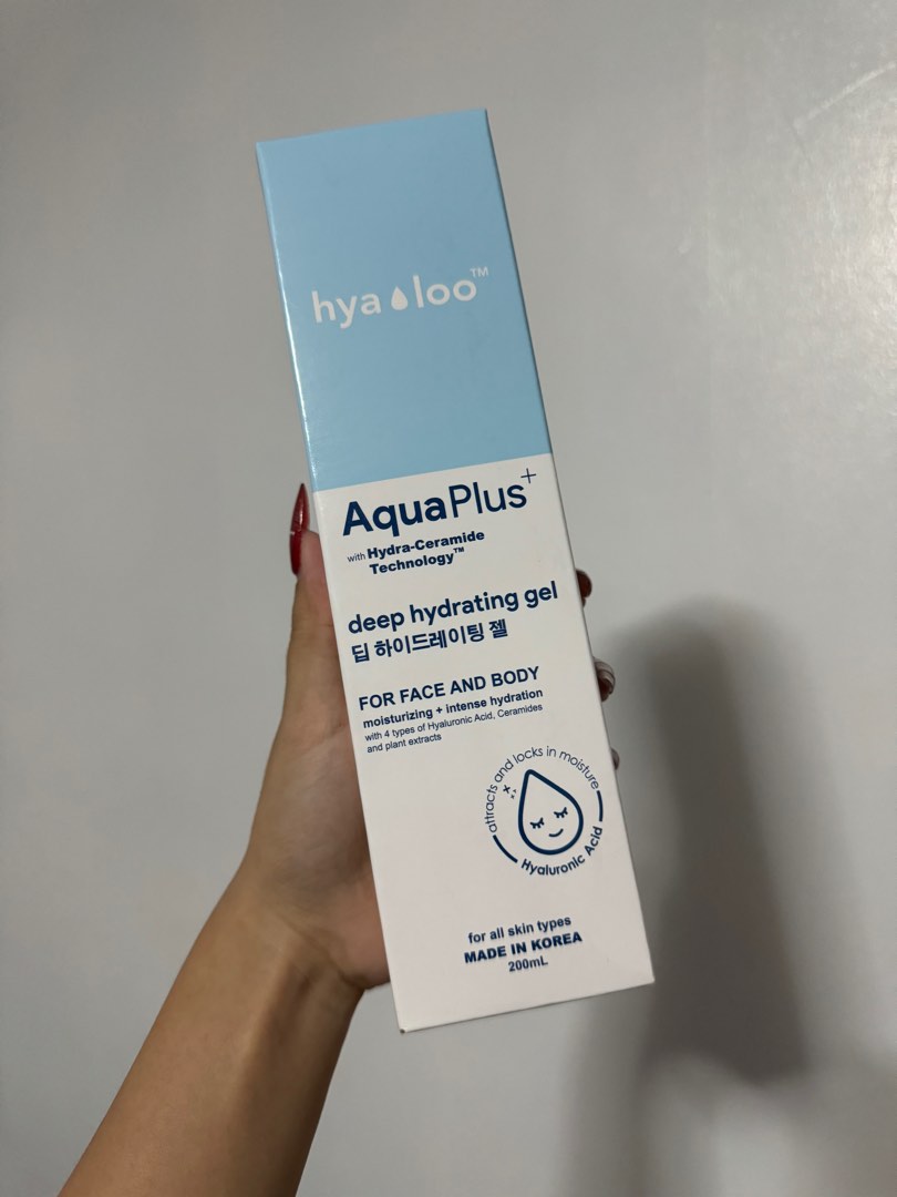 Hyaloo Aqua Plus Deep Hydrating Gel, Beauty & Personal Care, Face, Face ...