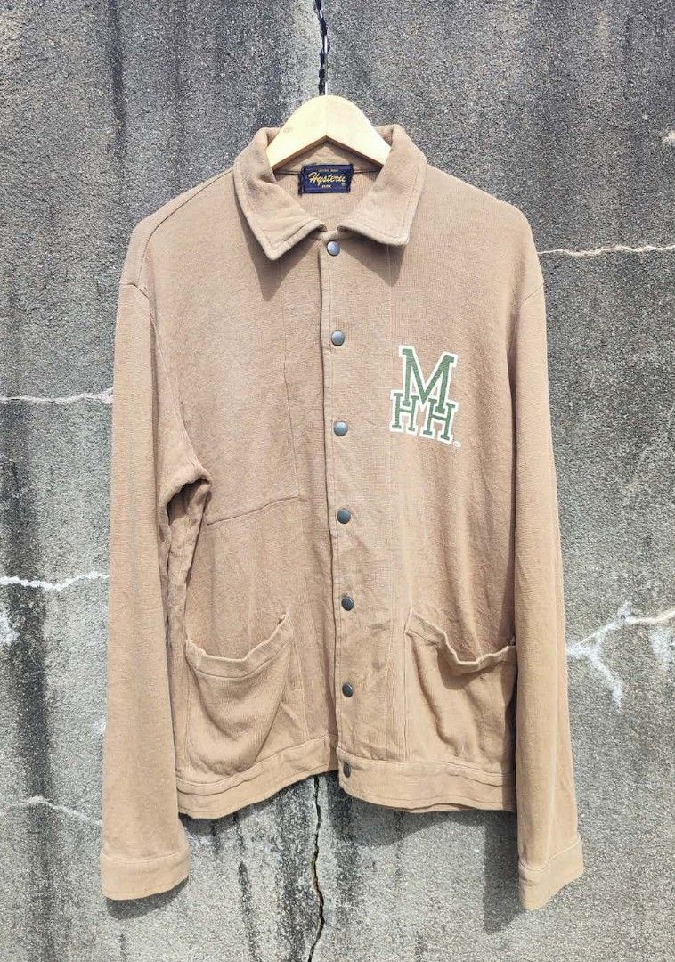 Hysteric Glamour Hysteric Heavy Metal Varsity Style Jacket, Men's ...