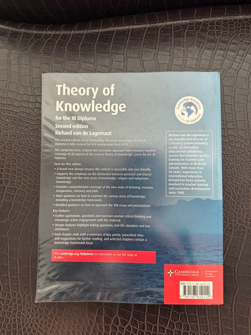 IB Theory of Knowledge Textbook, Hobbies & Toys, Books & Magazines ...