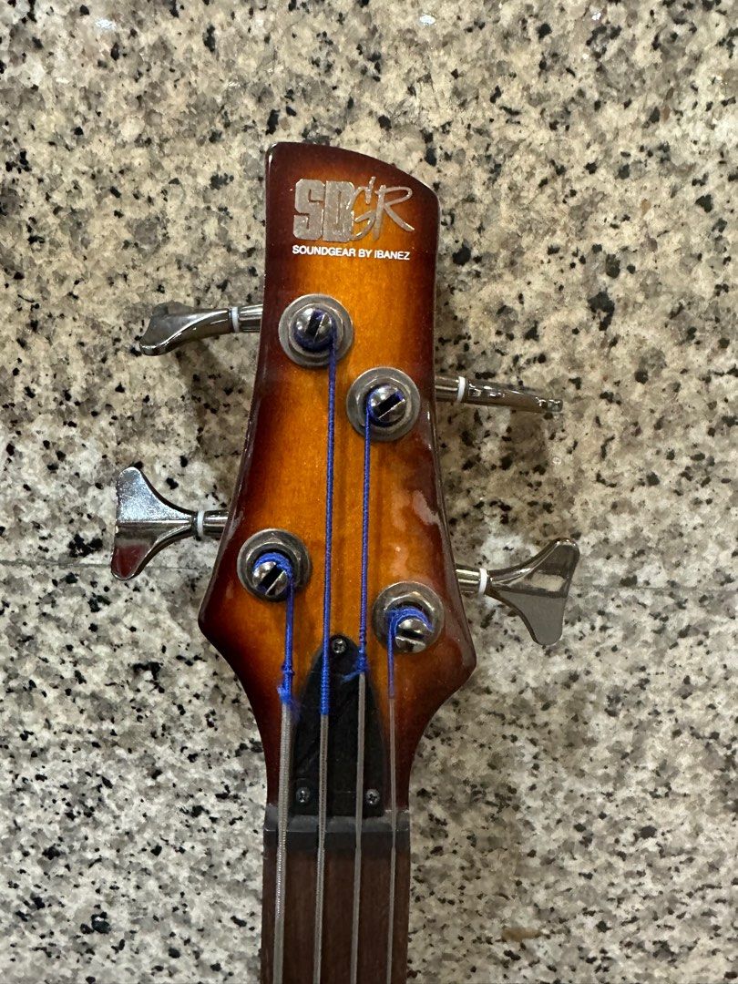 Ibanez SR370EF-BBT 4-String Fretless Bass Guitar, Brown Burst, Hobbies ...