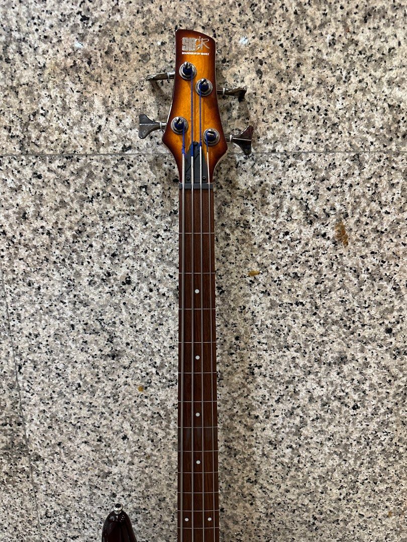 Ibanez SR370EF-BBT 4-String Fretless Bass Guitar, Brown Burst, Hobbies ...
