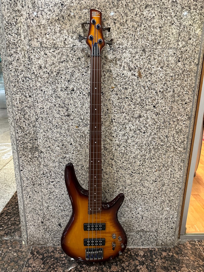 Ibanez SR370EF-BBT 4-String Fretless Bass Guitar, Brown Burst, Hobbies ...