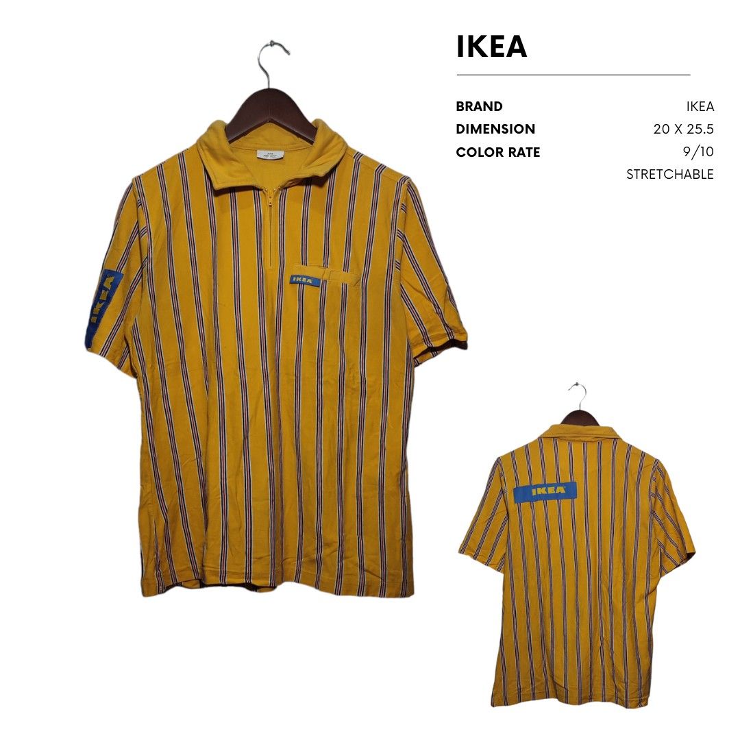 Ikea Stripes Uniform, Women's Fashion, Tops, Blouses on Carousell