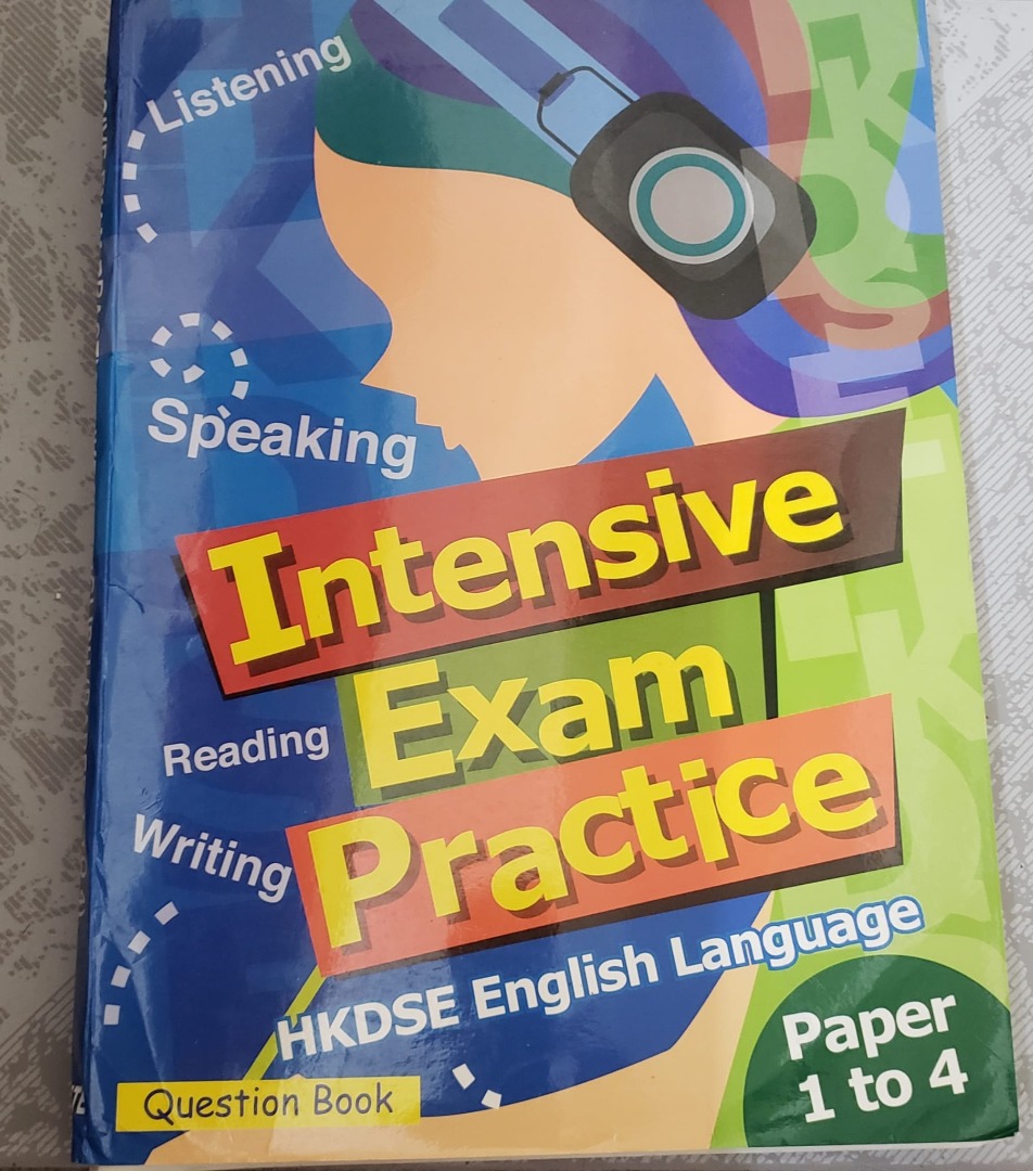 Intensive Exam Practice HKDSE English Language Paper 1 to 4, 興趣及遊戲, 書本 ...