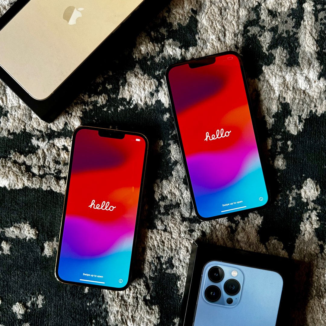 iPhone 13 Pro Max 128GB (w/ freebies), Mobile Phones & Gadgets, Mobile ...