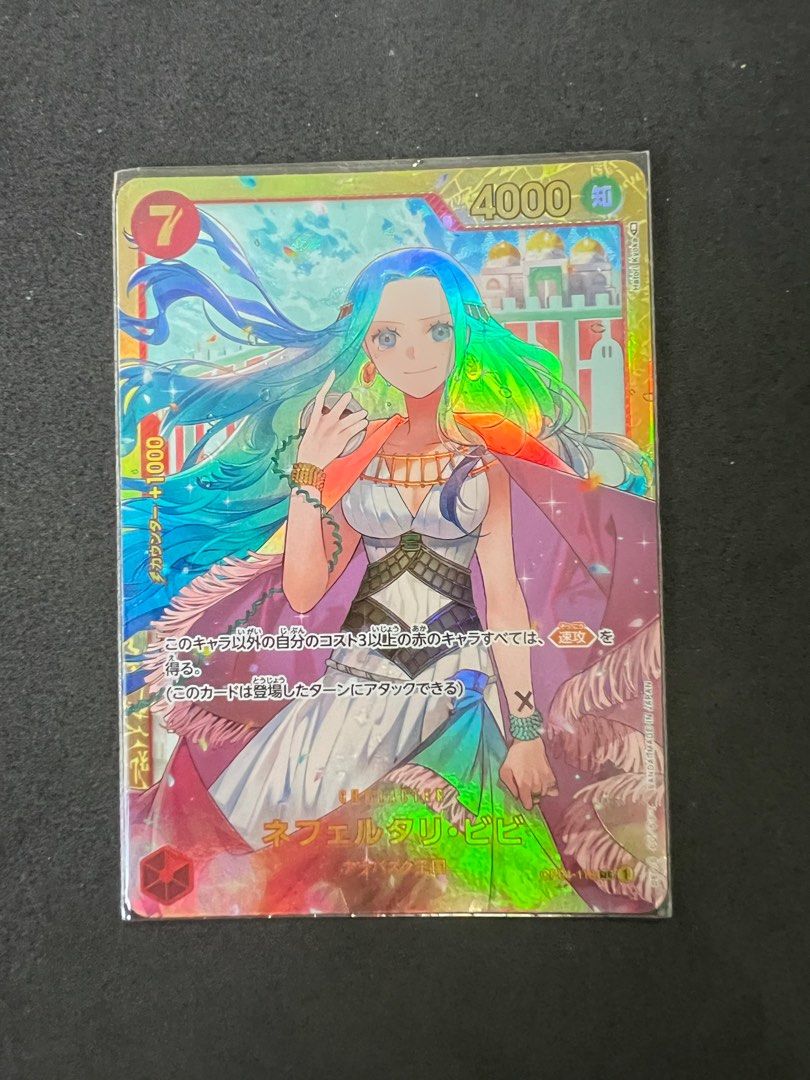 Japanese One Piece Hiyori Kozuki OP06-106 SR & [OP04-118] Nefeltari Vivi (Secret Rare) One Piece ...