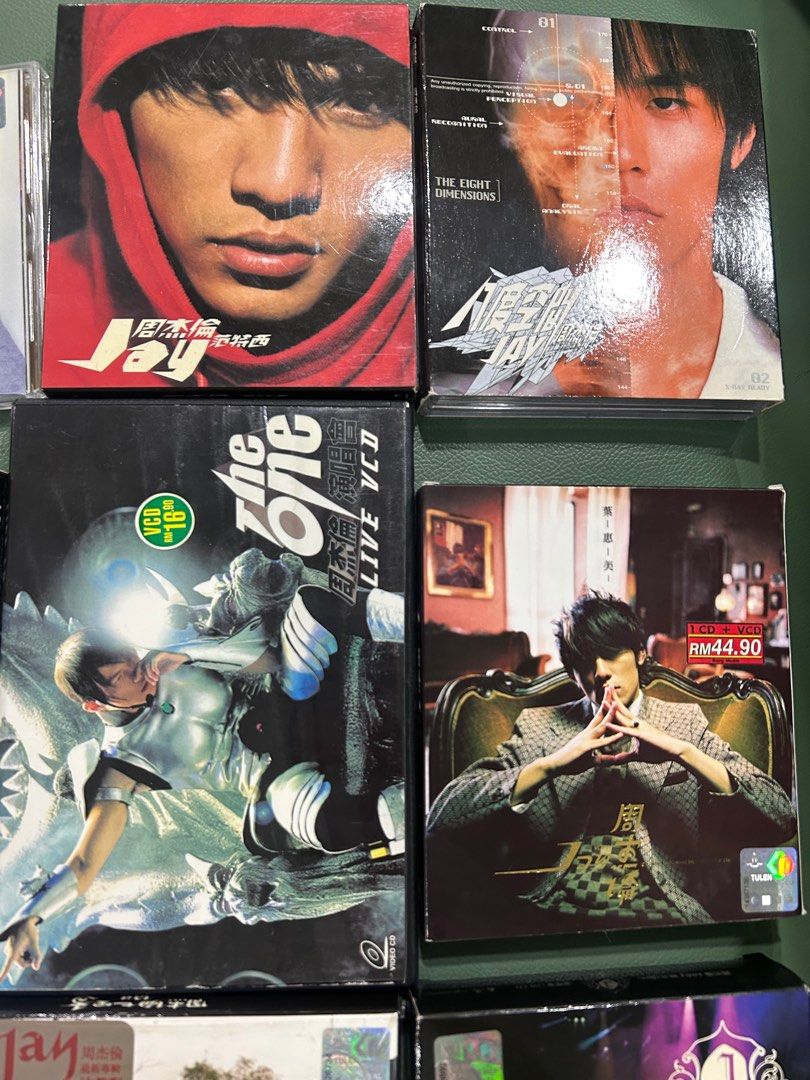 Jay Chou 周杰倫 Original Album Collection (Including a Rare Jay First ...