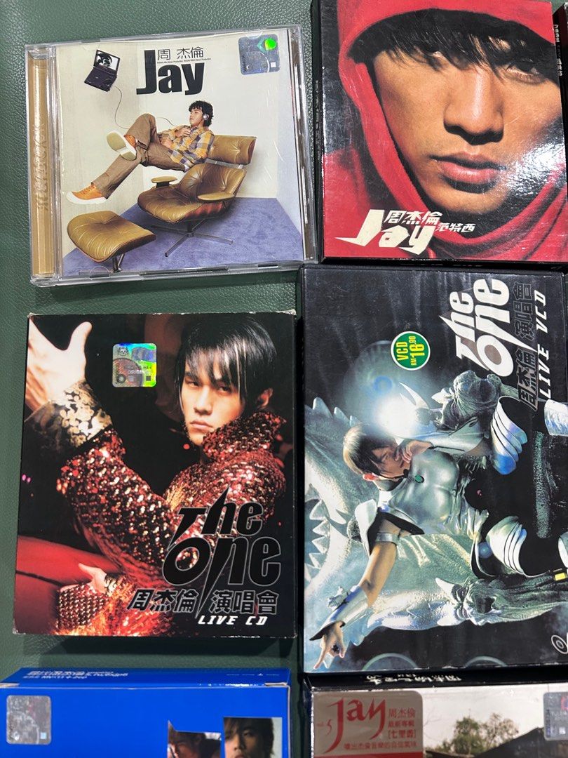 Jay Chou 周杰倫 Original Album Collection (Including a Rare Jay First ...