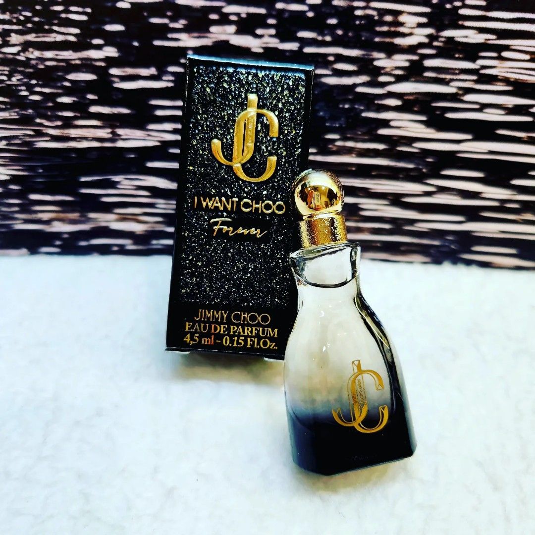 JIMMY CHOO I WANT CHOO FOREVER EDP MINIATURE PERFUME 4.5ML, Beauty & Personal Care, Fragrance ...