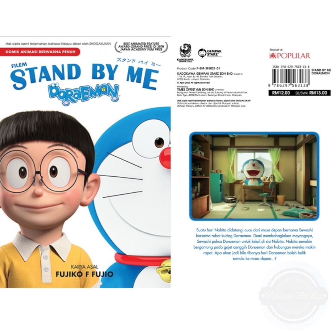 KOMIK ANIMASI DORAEMON BERWARNA PENUH DARI FILEM "STAND BY ME" [1 & 2 ...
