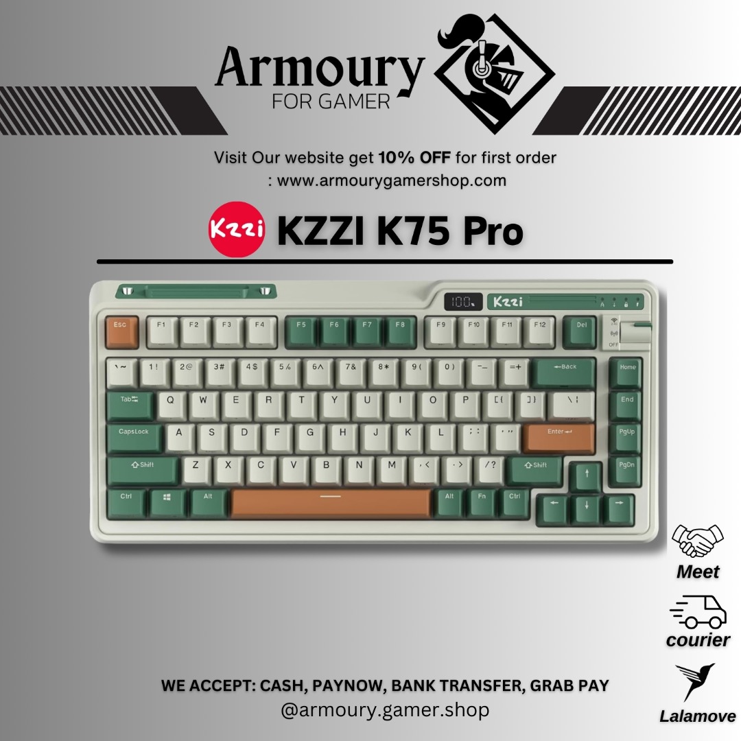 KZZI K75 PRO RGB, Computers & Tech, Parts & Accessories, Computer ...