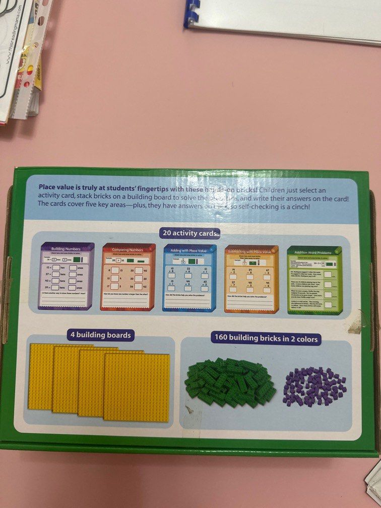 Lakeshore Building Bricks place value, Hobbies & Toys, Toys & Games on ...