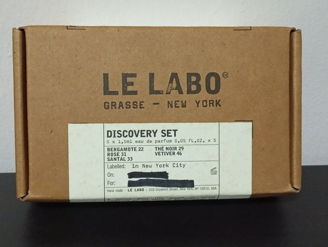 Le Labo Discovery Set, Beauty & Personal Care, Fragrance & Deodorants ...