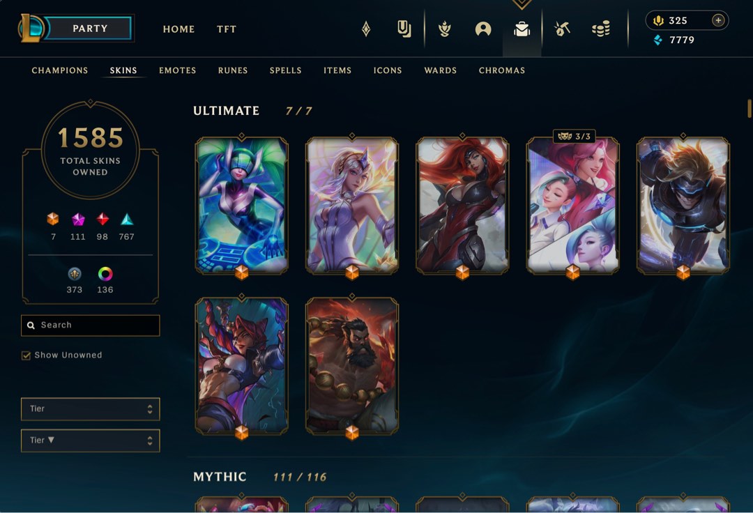 League of Legends Collector Account, Video Gaming, Video Games, Others ...