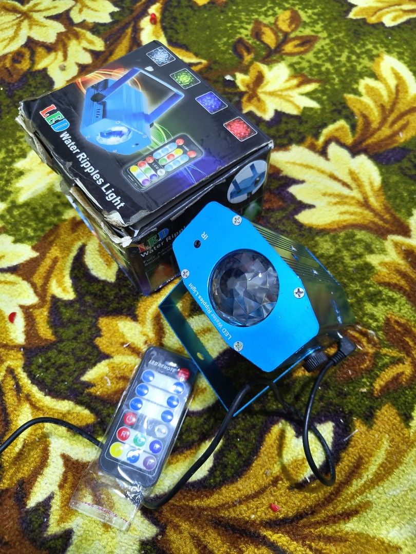 Led Water Ripple light, Hobbies & Toys, Toys & Games on Carousell