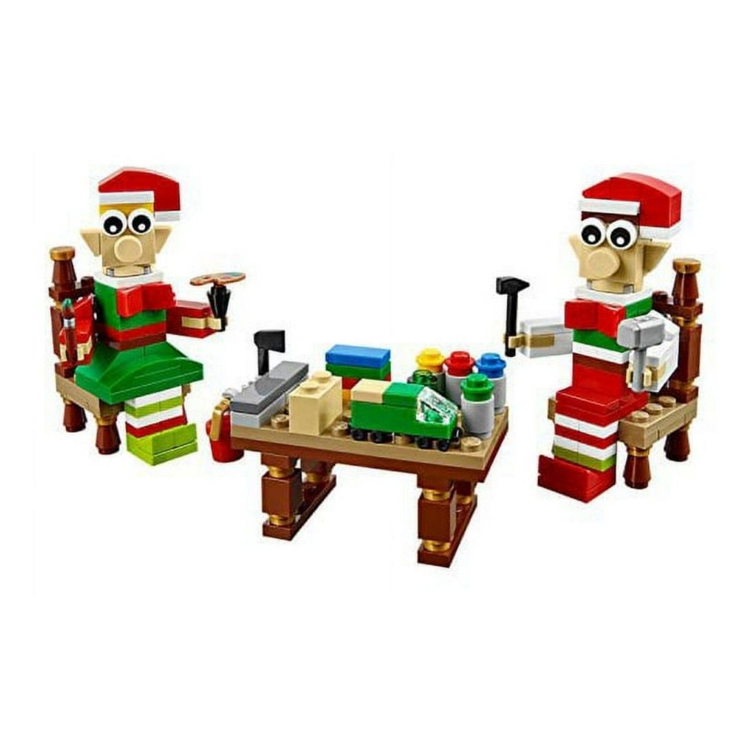 LEGO 40205 Christmas Elves' Workshop Set, Hobbies & Toys, Toys & Games ...