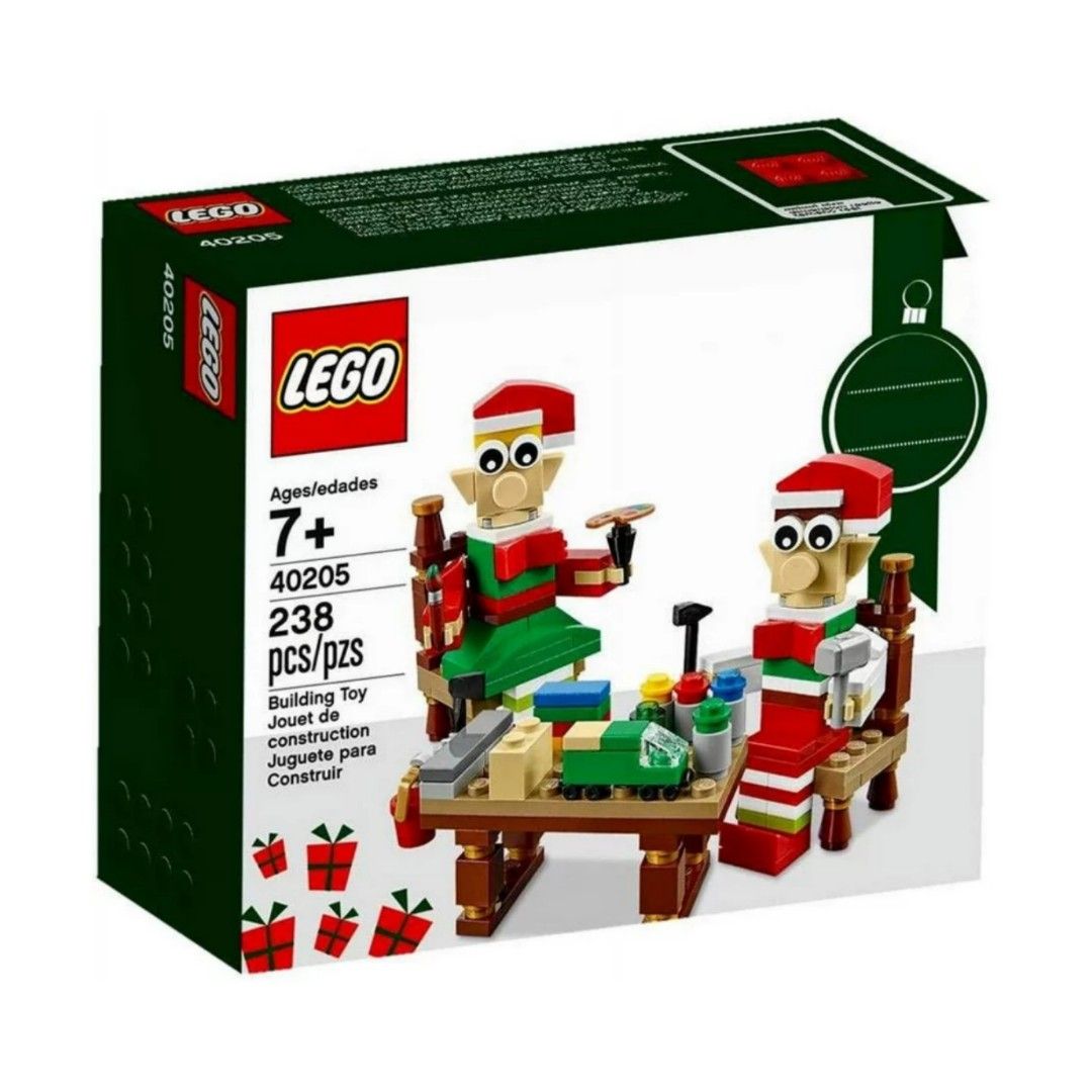 LEGO 40205 Christmas Elves' Workshop Set, Hobbies & Toys, Toys & Games ...