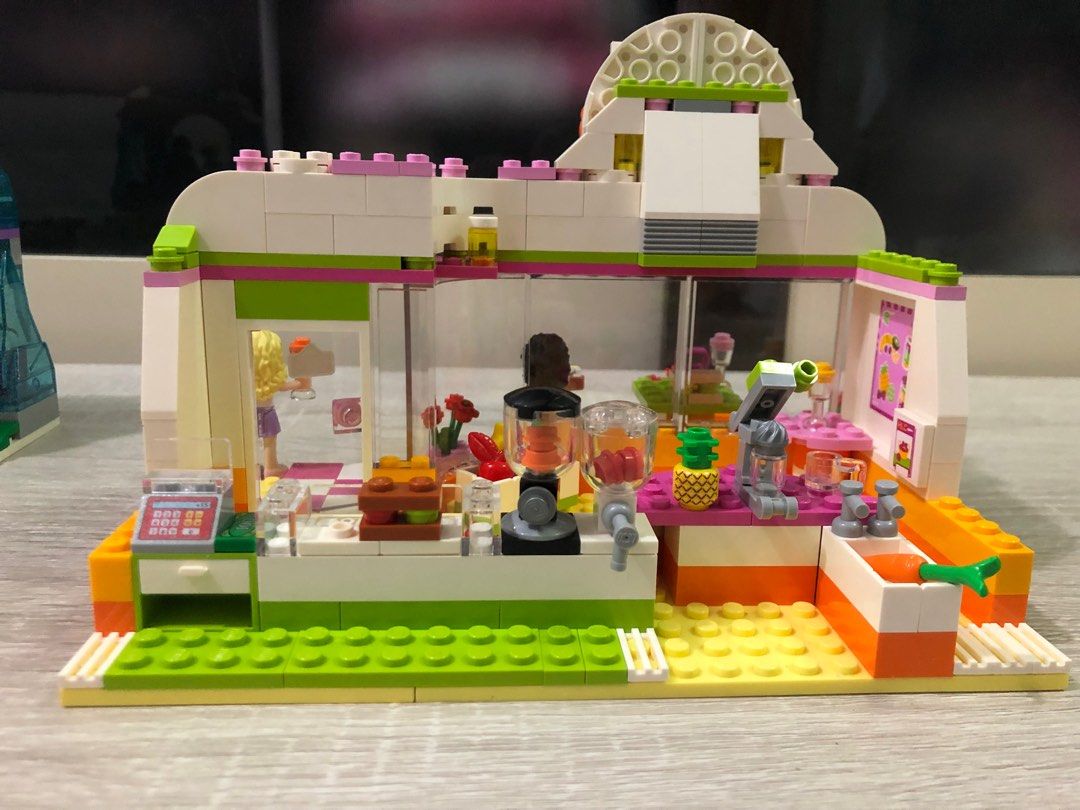 LEGO 41035 Heartlake Juice Bar + Lego 41062 Elsa's Sparkling Ice Castle ...