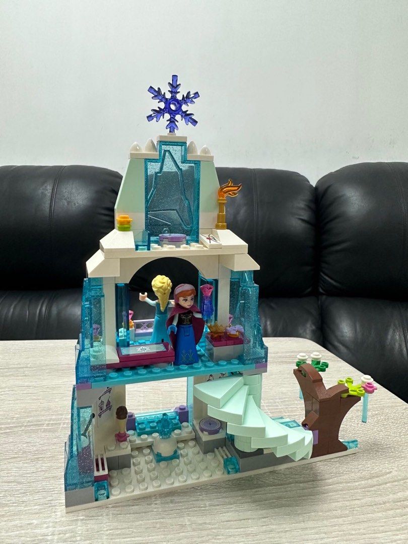 LEGO 41035 Heartlake Juice Bar + Lego 41062 Elsa's Sparkling Ice Castle ...